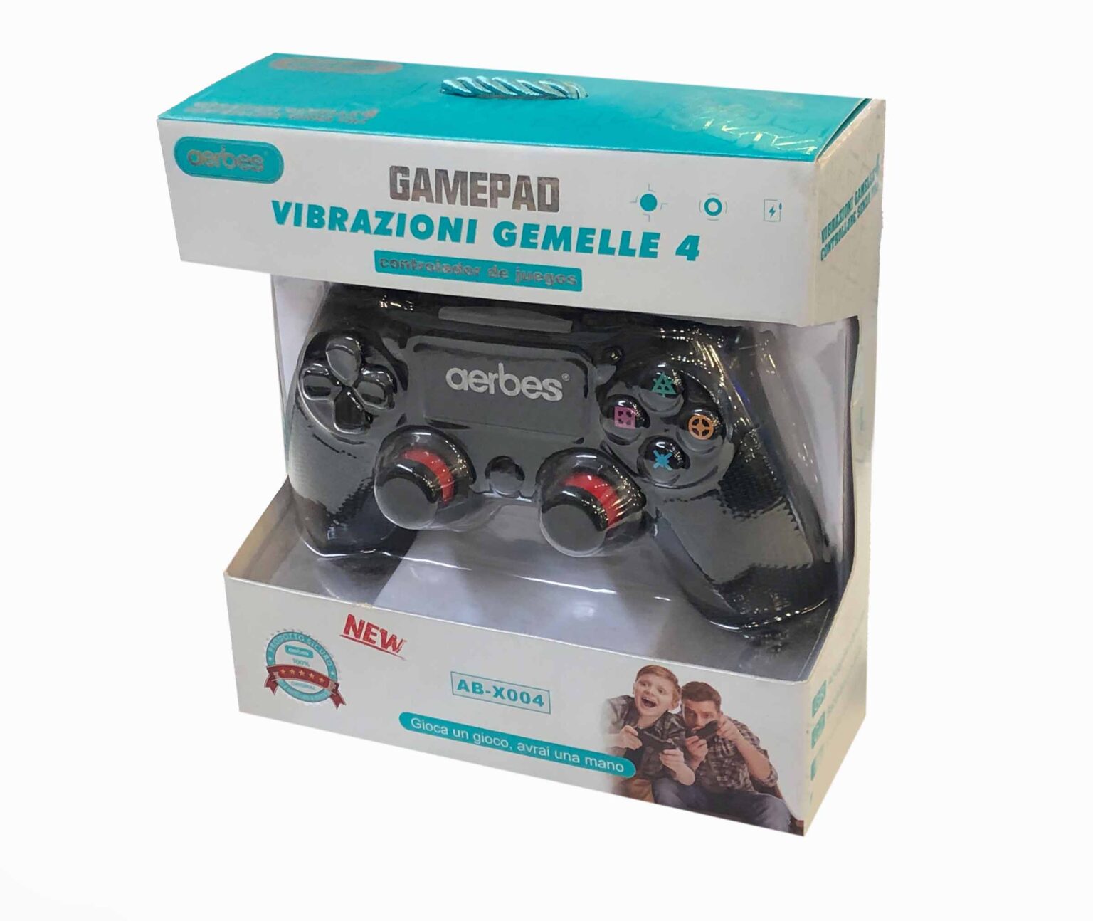 Aerbes AB-X004 DualShock Wireless Controller - Homeline